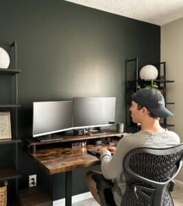 DIY Butcher Block Desk for Your Home Office - Home By Alley