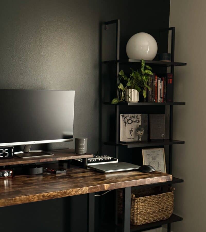 31+ Best Home Office Ideas for Him (Realistic Masculine Spaces) - Home ...