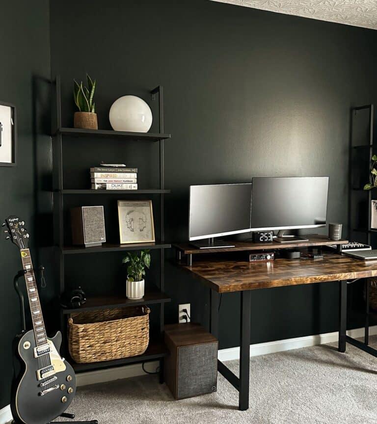 DIY Butcher Block Desk for Your Home Office - Home By Alley
