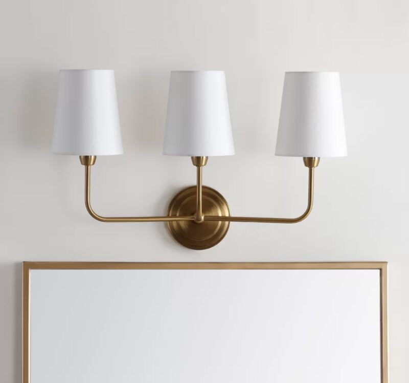 23 Inexpensive Vanity Lights That Make a Serious Statement - Home By Alley
