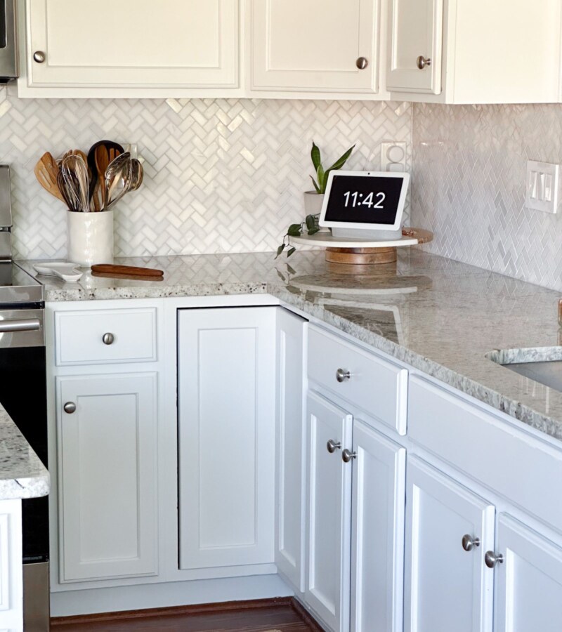 11 Tips for Styling Kitchen Countertops Without The Clutter - Home By Alley