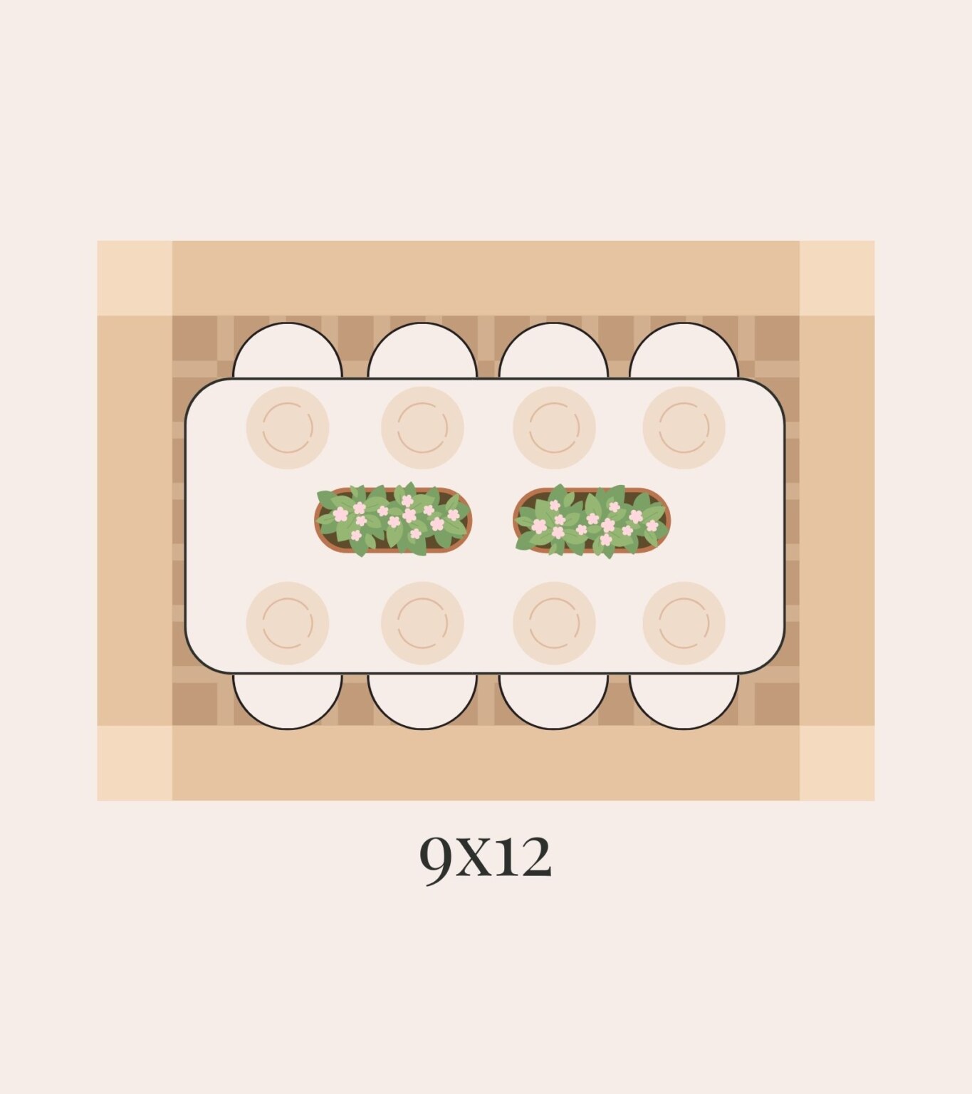 The Most Common Rug Sizes (With Super Helpful Visuals) - Home By Alley