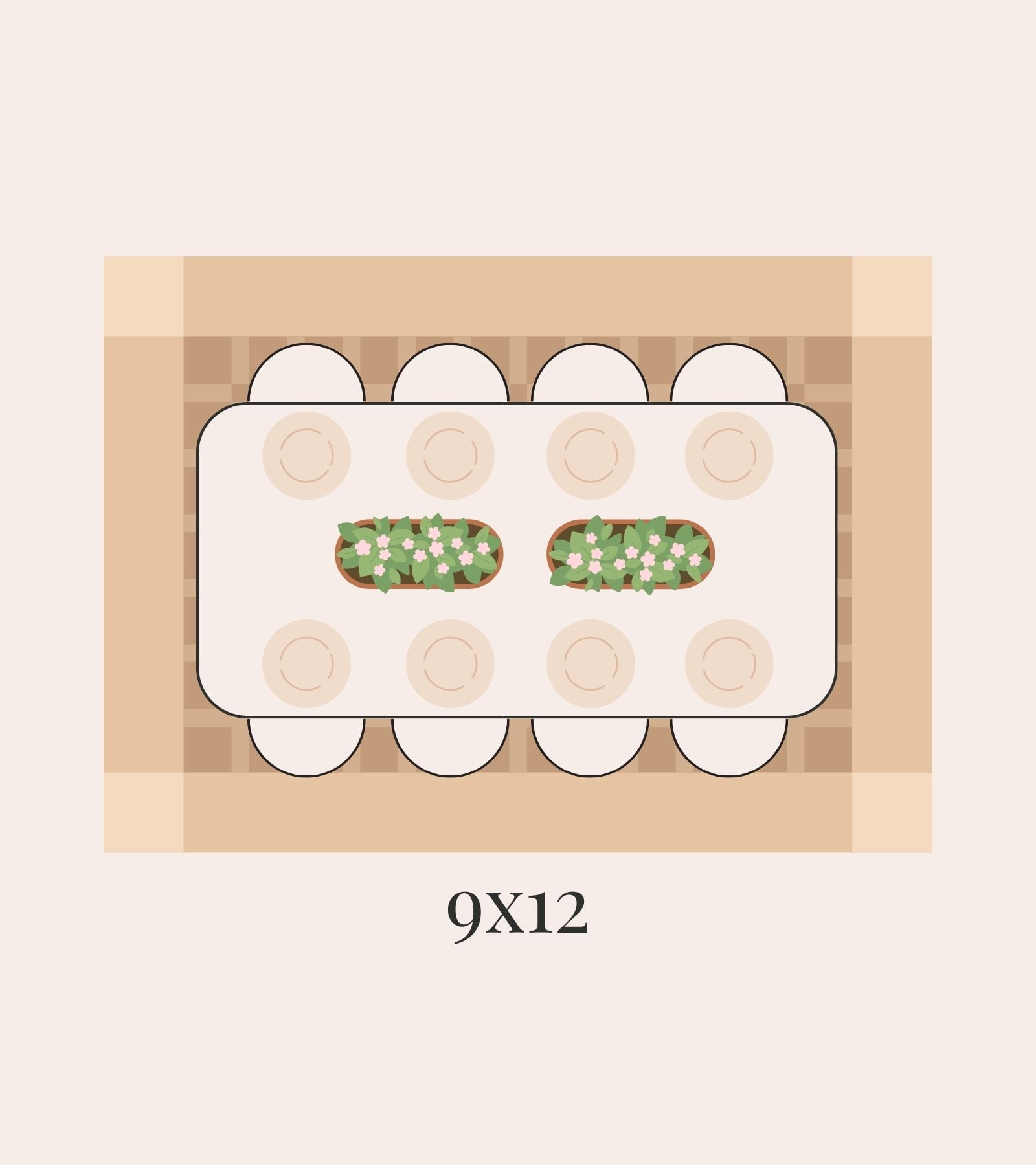 The Most Common Rug Sizes (With Super Helpful Visuals) - Home By Alley
