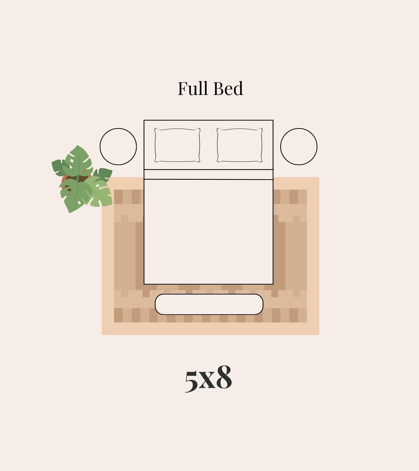 The Most Common Rug Sizes (With Super Helpful Visuals) - Home By Alley