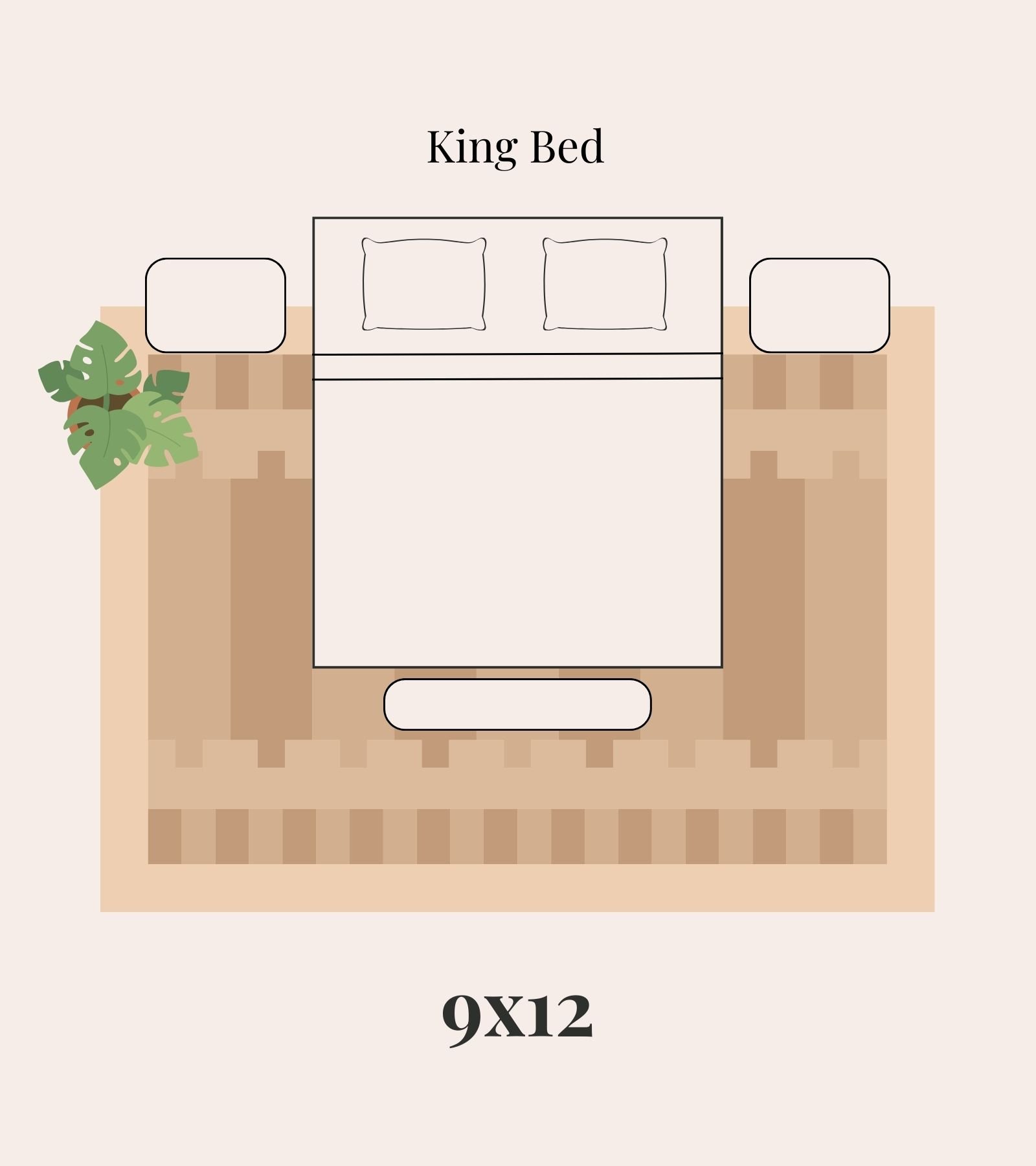 The Most Common Rug Sizes (With Super Helpful Visuals) - Home By Alley
