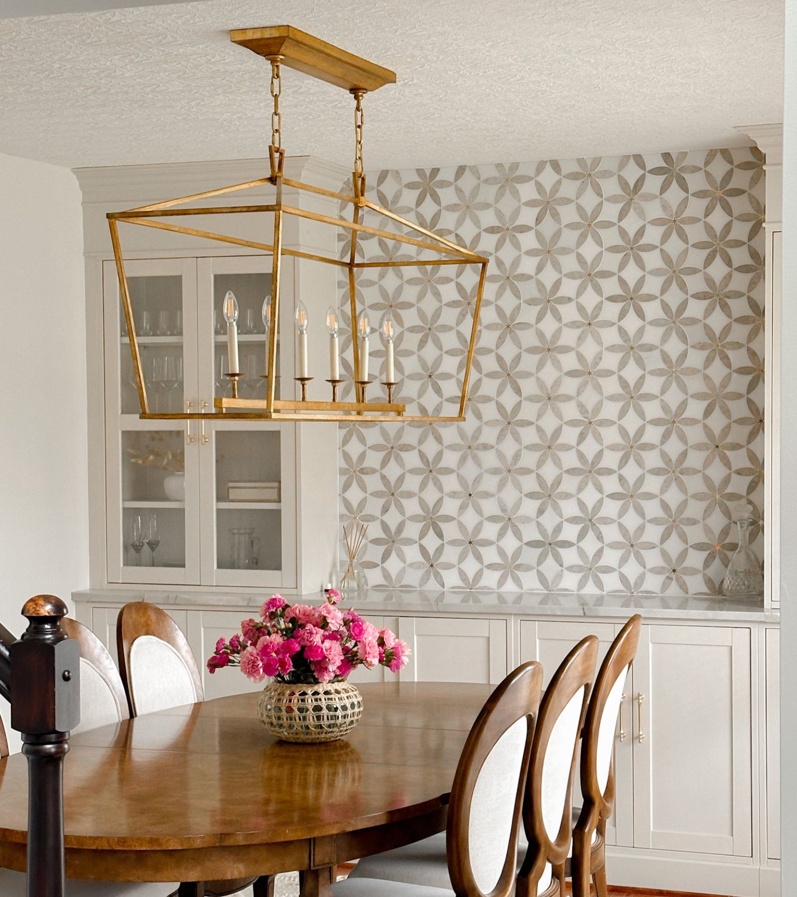 How High to Hang a Chandelier Over Dining Table - ANSWERED! - Home By Alley
