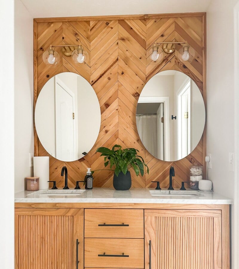 The Best Vanity Light Height (Complete Size Guide) - Home By Alley