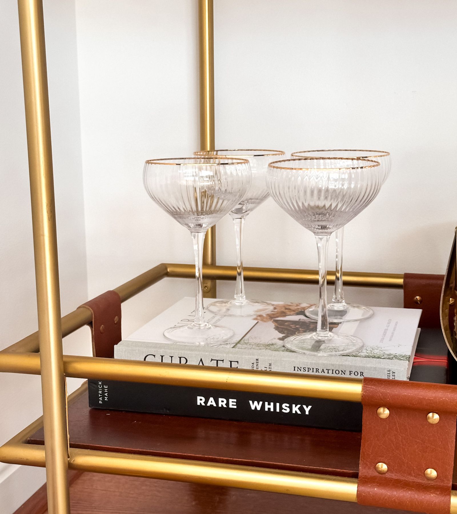 The SECRET to Styling a Bar Cart Like a Pro - Home By Alley