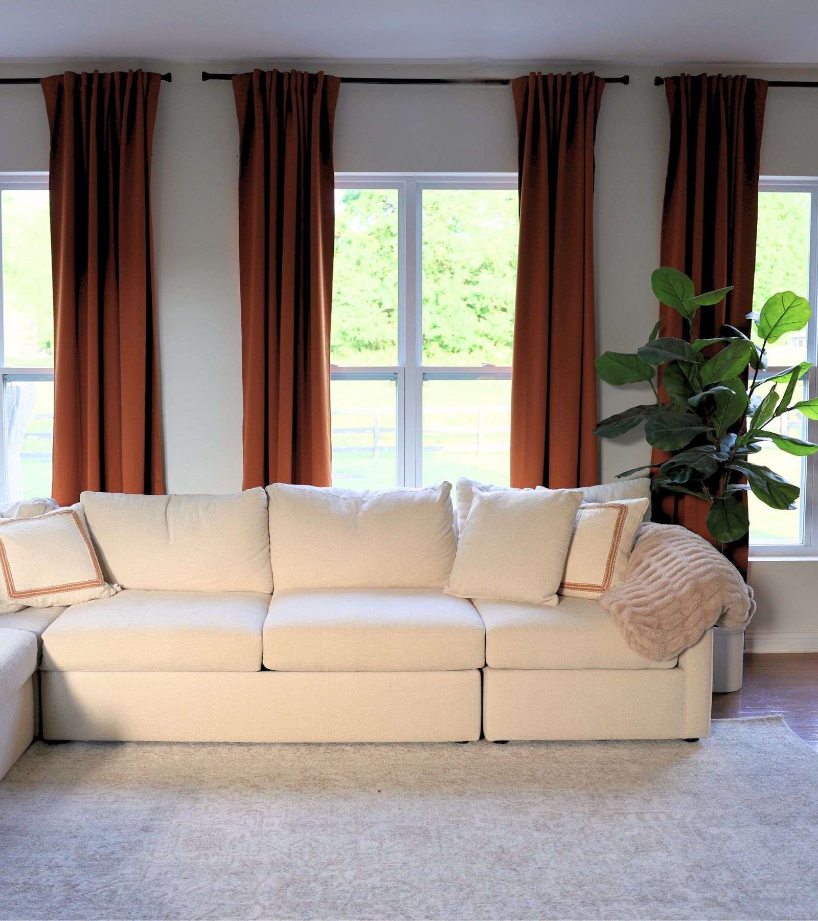 How To Hang Curtains Like A Designer - Home By Alley