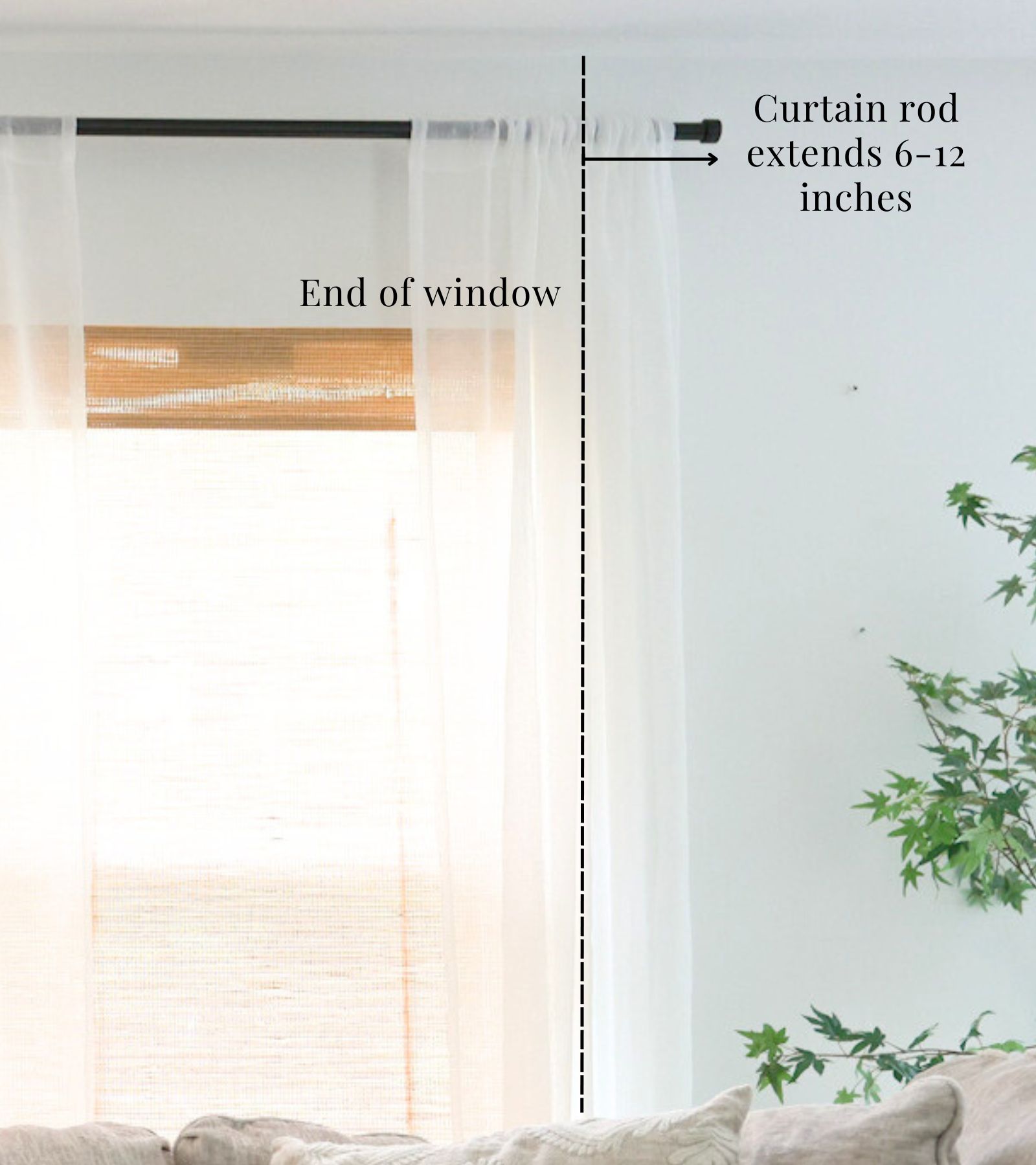 How To Hang Curtains Like A Designer - Home By Alley