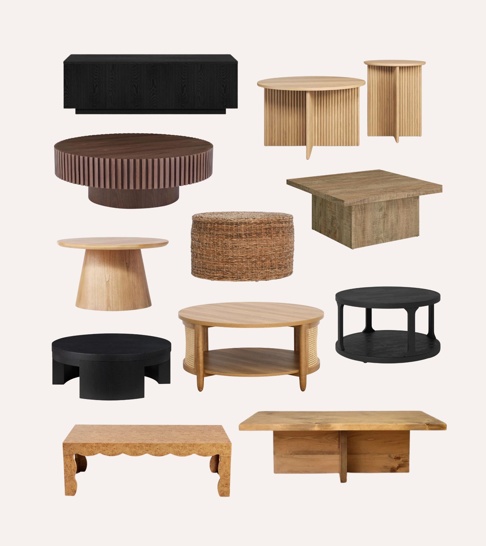 15+ Stunning Coffee Tables That Are All Under $300 - Home By Alley