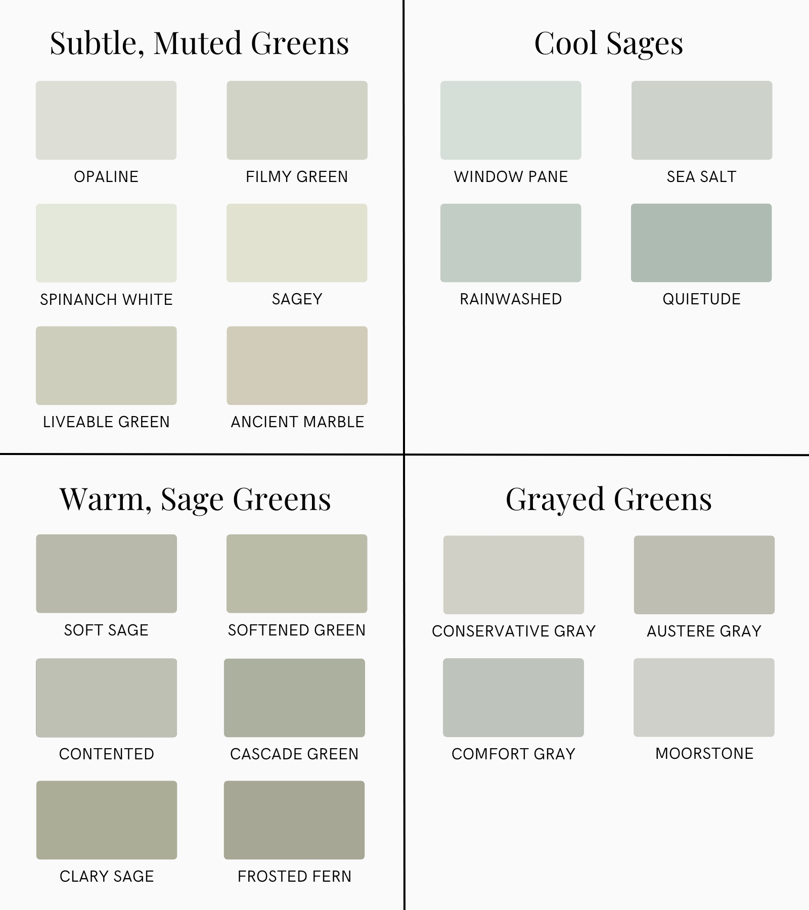 The Best Sage Green Paint Colors - Home By Alley
